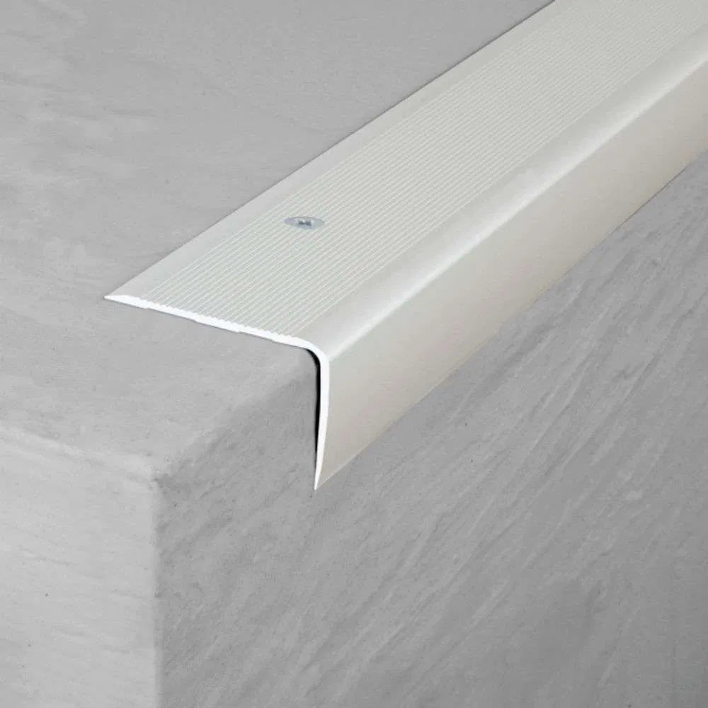 Aluminium Anti-Slip Stair Edge Nosing Trim A42 41x 26.6mm – StairsNosingUK